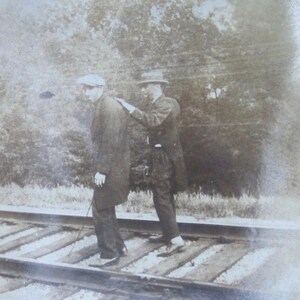 Sign of the Times original 1930's Depression Era Hobos Walking the ...