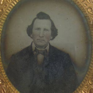1860s Tin Type Photograph: Handsome Professional Man Portrait - Etsy