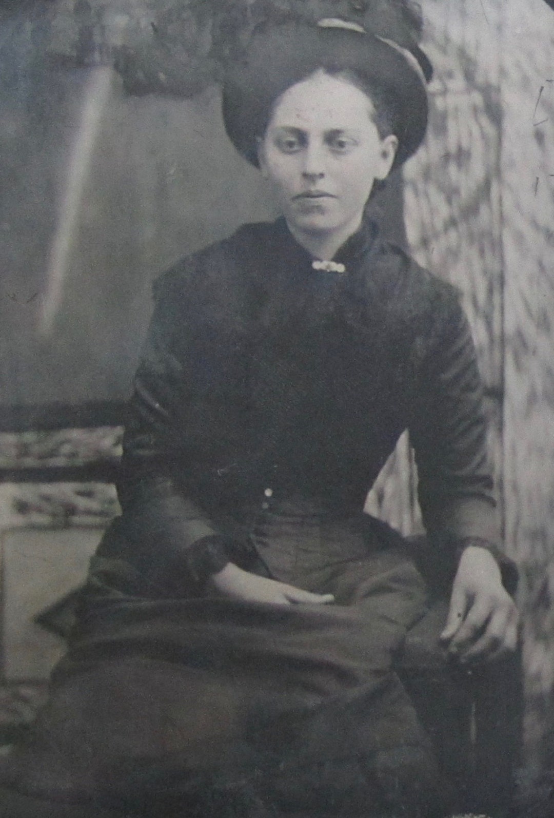 1880s Teen Girl Tintype Photograph - Antique Iron Plate Photo - Etsy