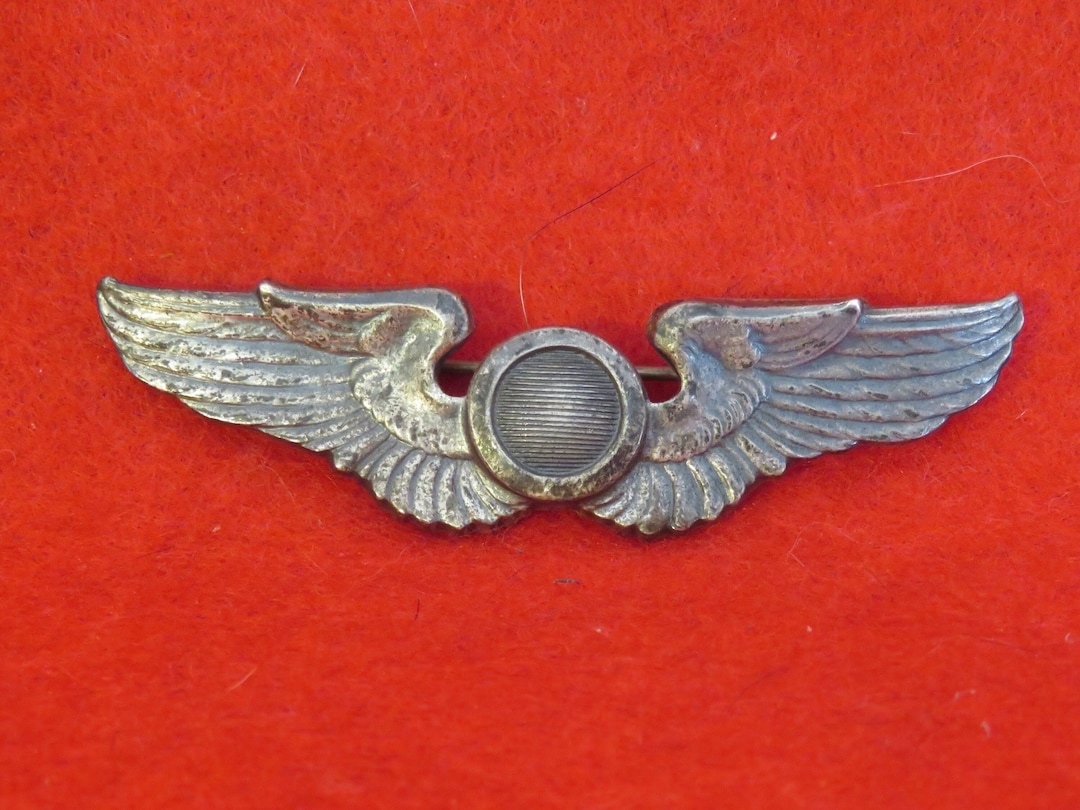 Original 1940's World War II Era Sterling Silver US Army Air Corp ...