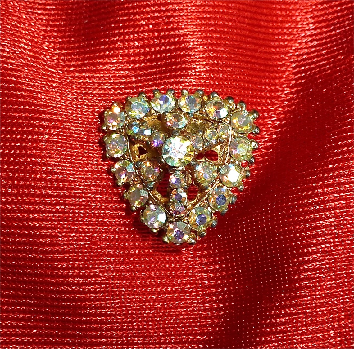 Unusual 1960's Holy Trinity Triune Brooch Pin Gold Tone - Etsy