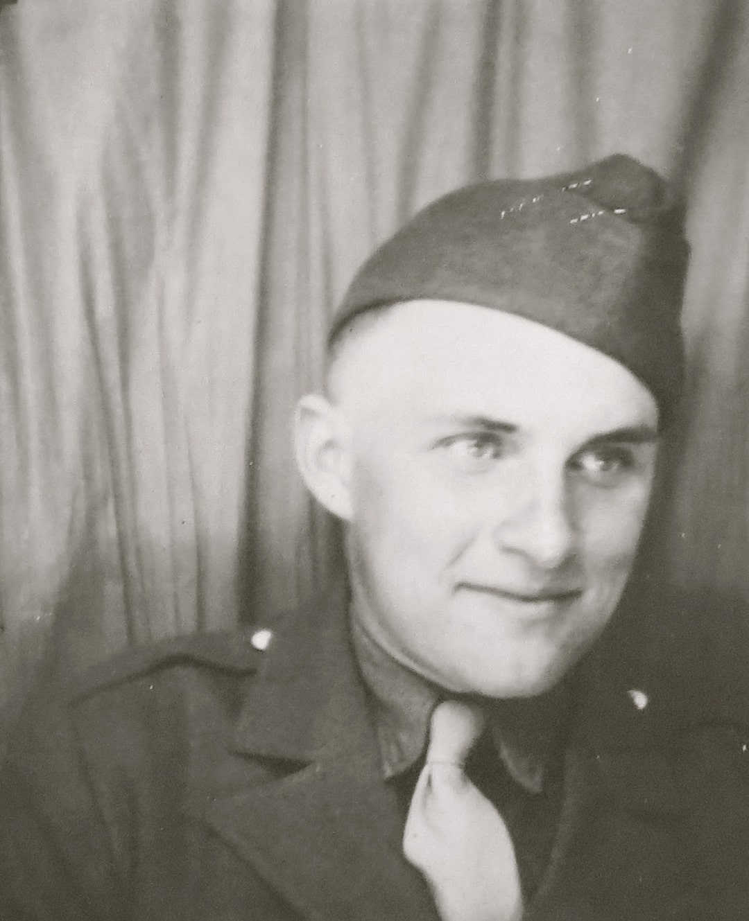 Original 1940's Handsome US Army Soldier World War II Era Photo Booth ...