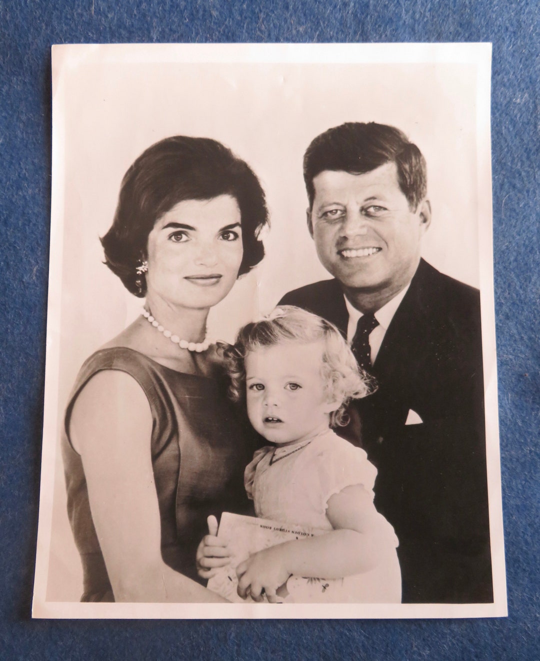 Vintage 1950's JFK John F Kennedy Jackie Kennedy 8 X 10 Photo ...
