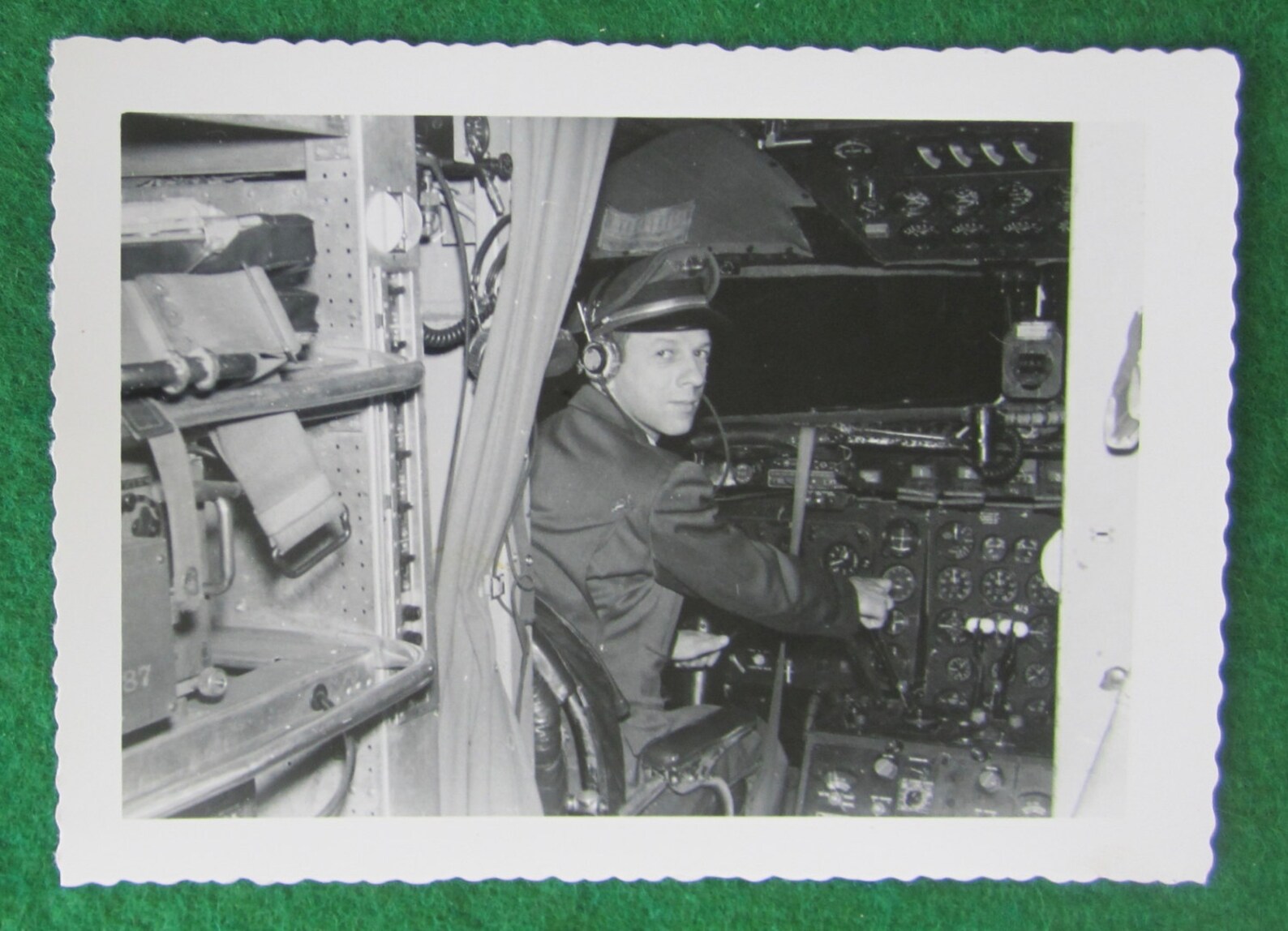 1950s Capital Airlines Pilot Snapshot: Vintage Airplane Photo - Etsy