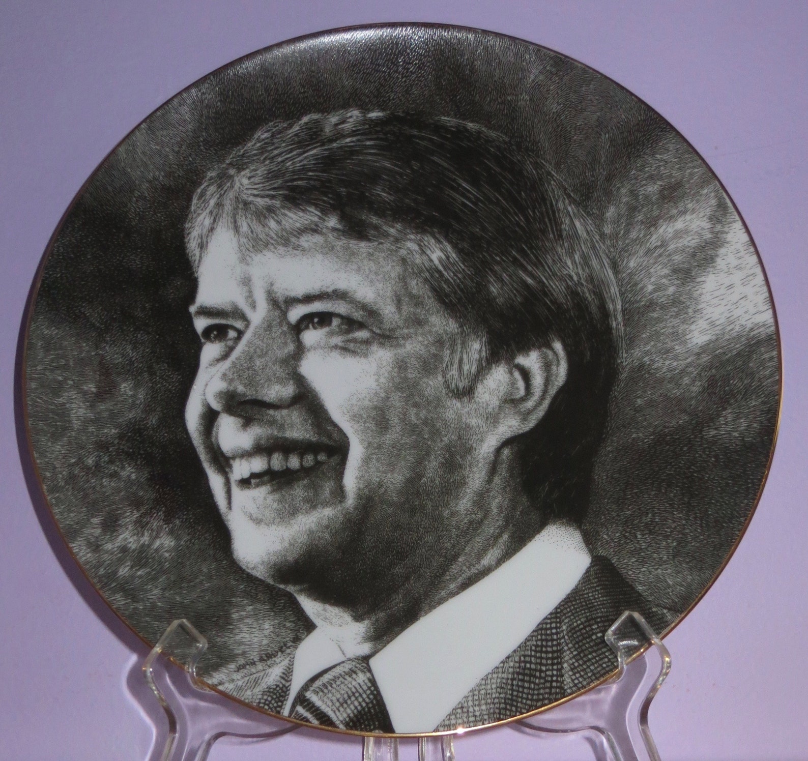 Original 1977 President Jimmy Carter Inauguration Plate - Etsy
