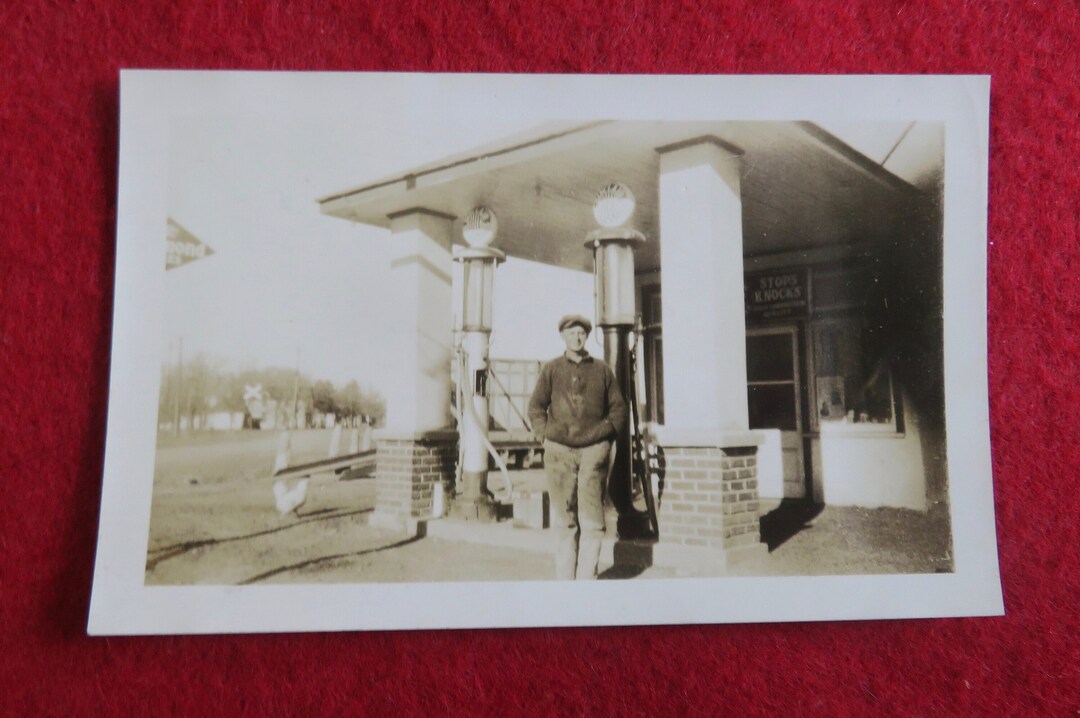 The Fill up Station - 1910's Sinclair Gasoline Station Attendant ...