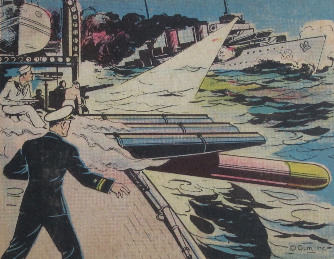 Original 1941 Uncle Sam Gum Inc. Collector Cards #24 Sailor - Etsy