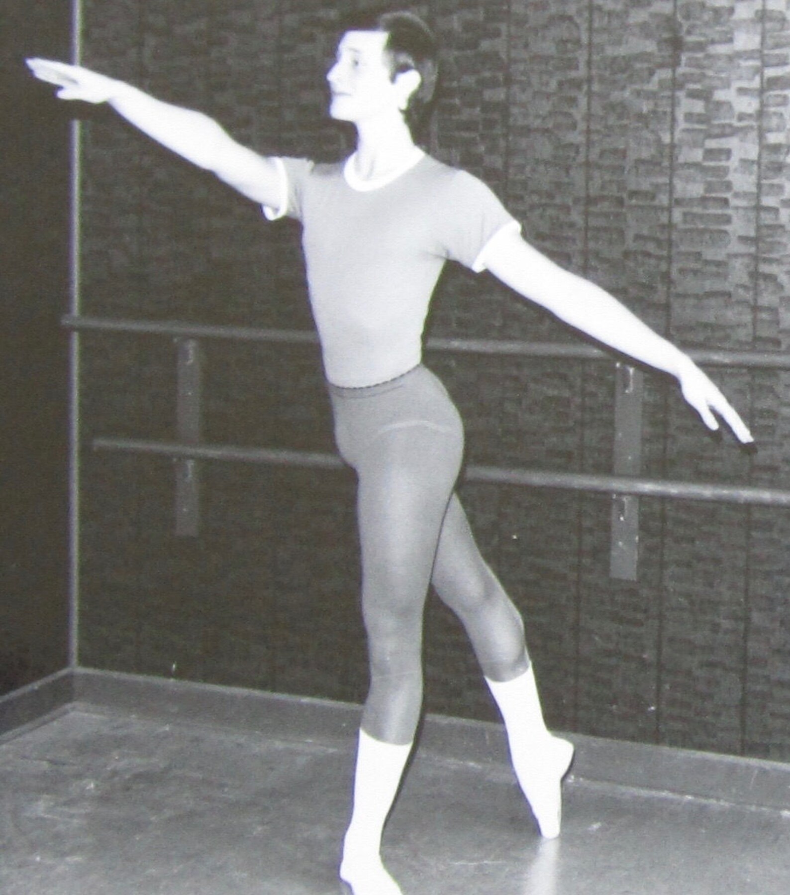 1950s Male Ballet Dancer Photograph: Vintage Kodak Snapshot - Etsy