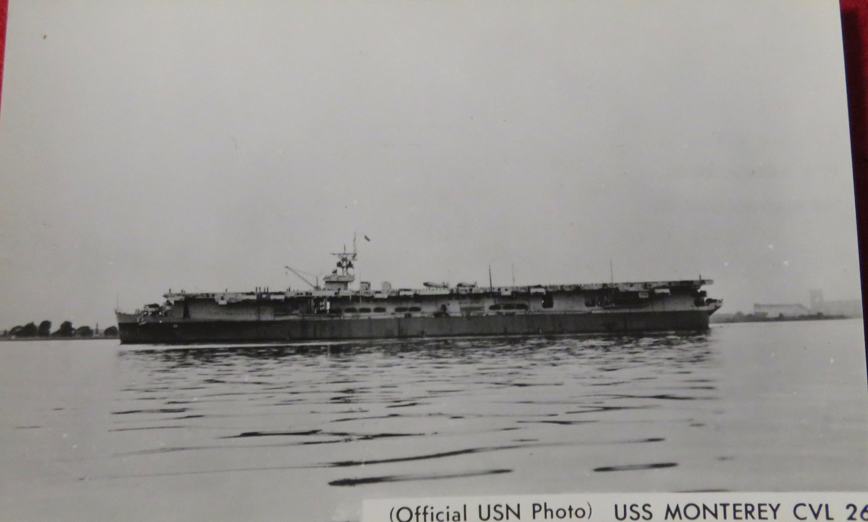 World War II USS Monterey CVL - 26 Independence Class Light Aircraft ...