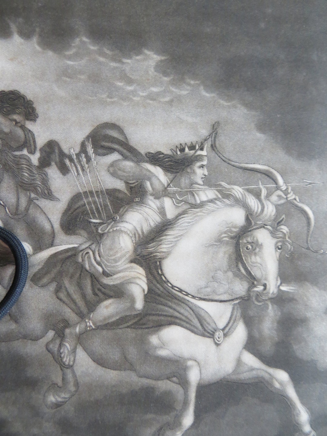 Horseman of the Apocalypse Engraved Book Plate - the Conqueror on A ...