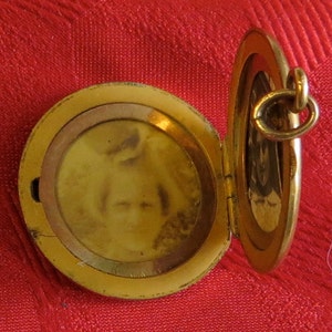 Original 1910's World War I Era US Military Gold Filled Photo Locket ...