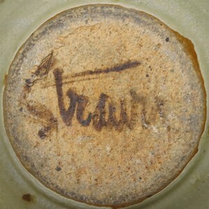 1950's Mid Century Modern Studio Art Pottery Signed Cecil Strawn 6 1/4 ...