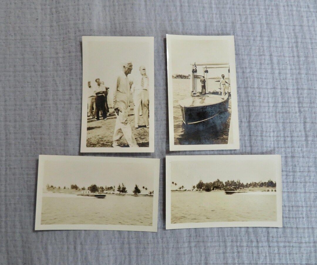 1935 Gar Woods Miss America Speedboat Photos – Indian River, Florida ...