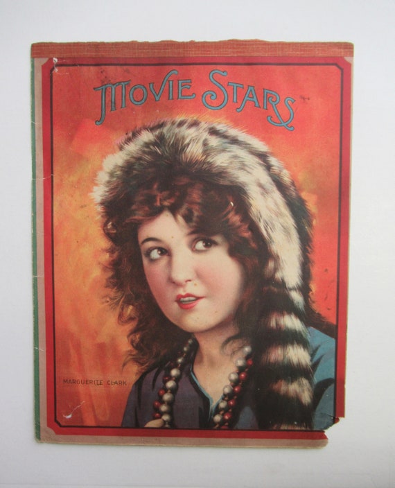 Original 1920's Marguerite Clark Movie Star Magazine Cover | Etsy