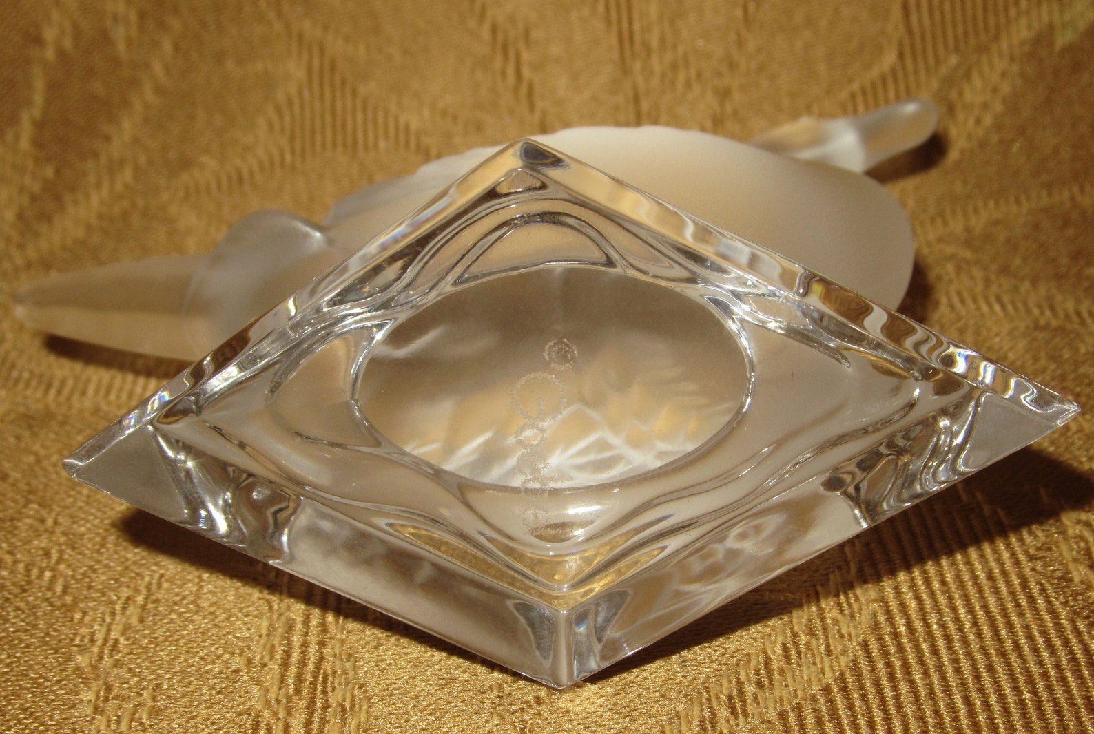 Adorable Goebel Crystal Collection Frosted Duck Figurine | Etsy