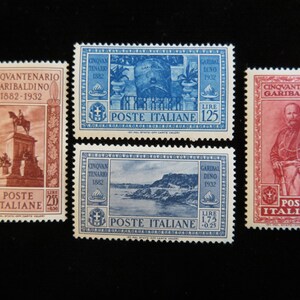 1932 Italy Scott #280 - 289 Mint Hinged Postage Stamp Set - Etsy