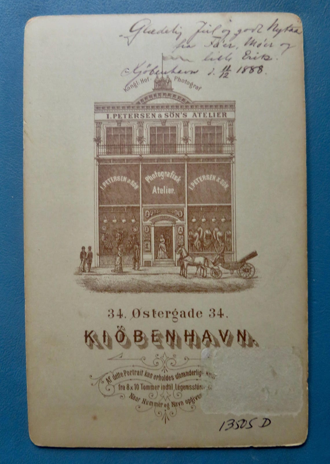 Original 1888 European Military Officer & Family European Empire ...
