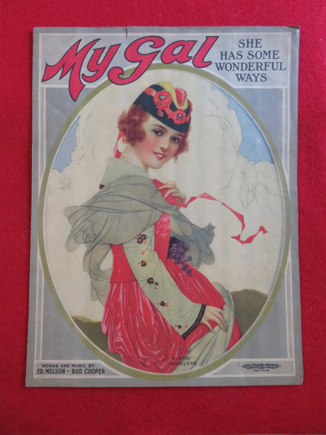 Vintage 1919 "my Gal" Sheet Music - Etsy