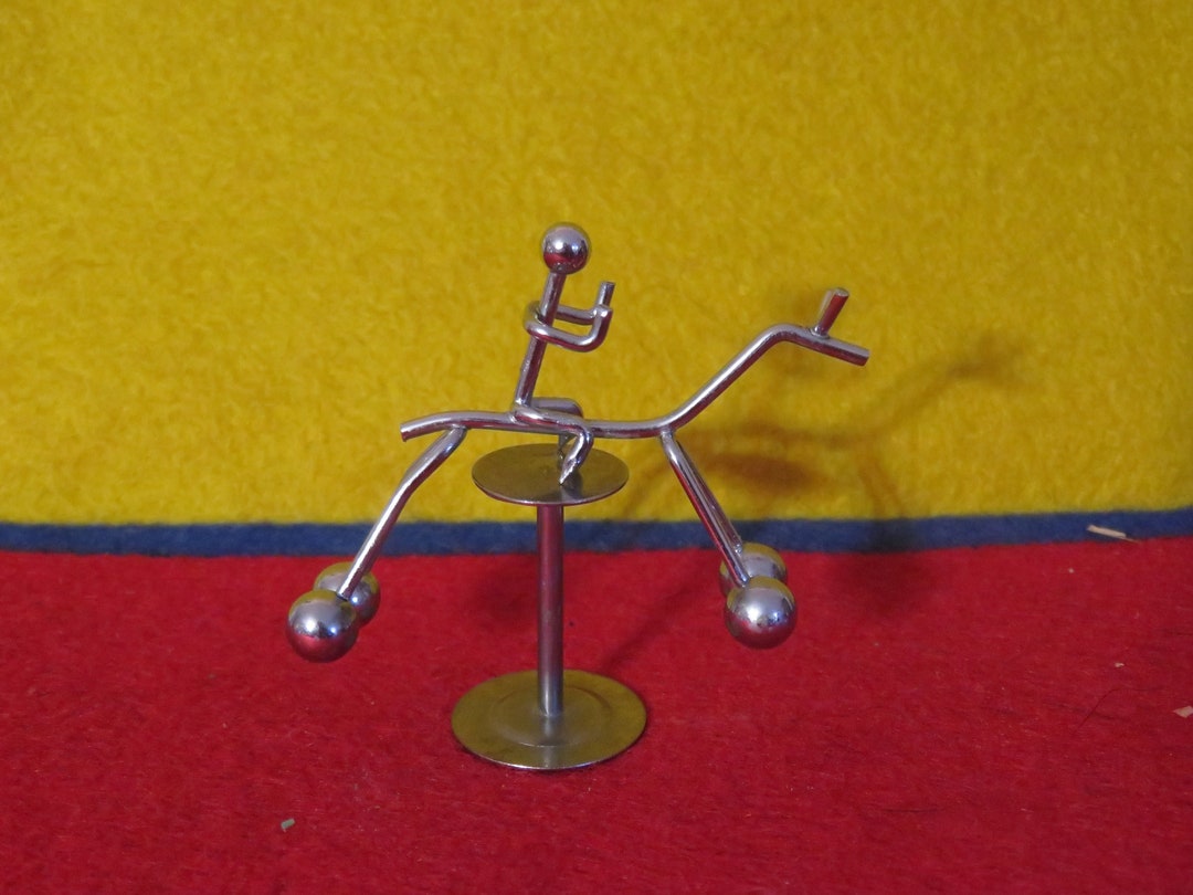 Original 1970's Kinetic Motion Toy Balancing Rocking Horse Perpetual ...