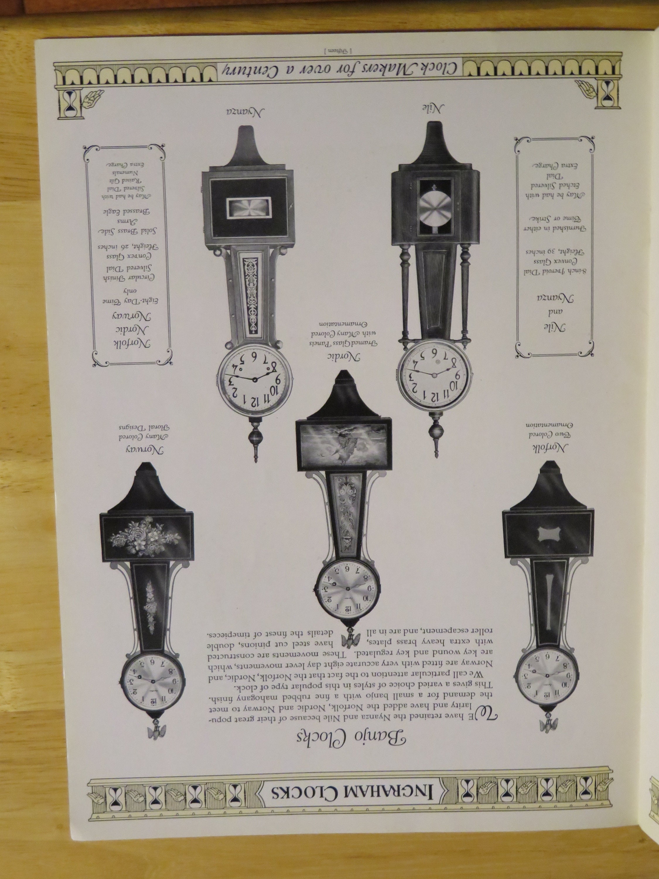 Original 1928 Ingraham Watches and Clocks Advertising | Etsy