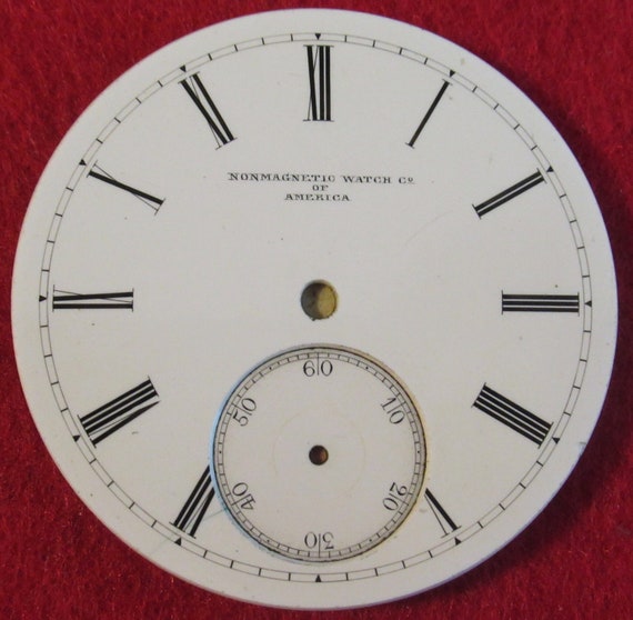 Nonmagnetto Watch Co. Pocket Watch Face - 43mm Steam … - Gem