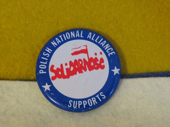 Original 1980's Solidarnosc Polish Solidarity Politic… - Gem