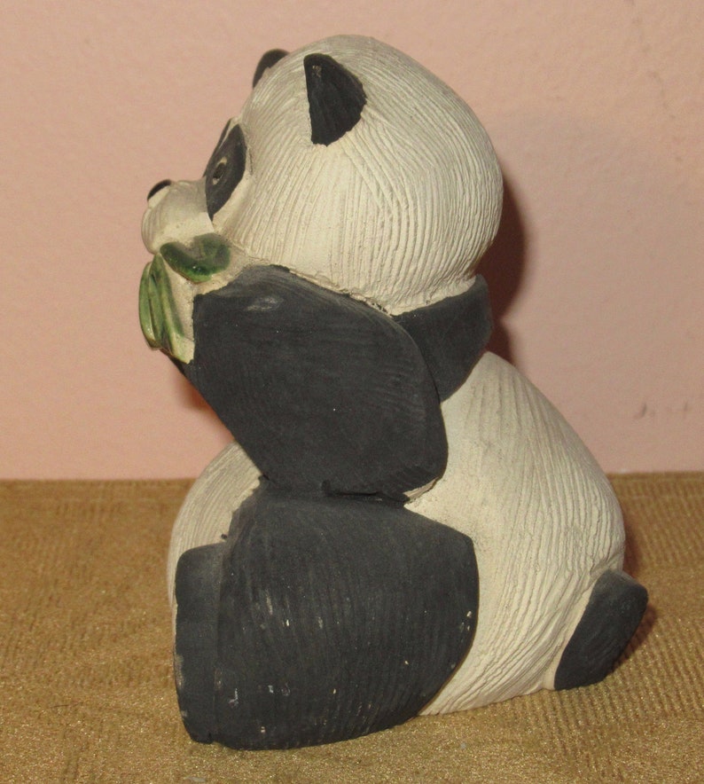 Original Artesania Rinconada Uruguay Panda Bear Figurine - Etsy