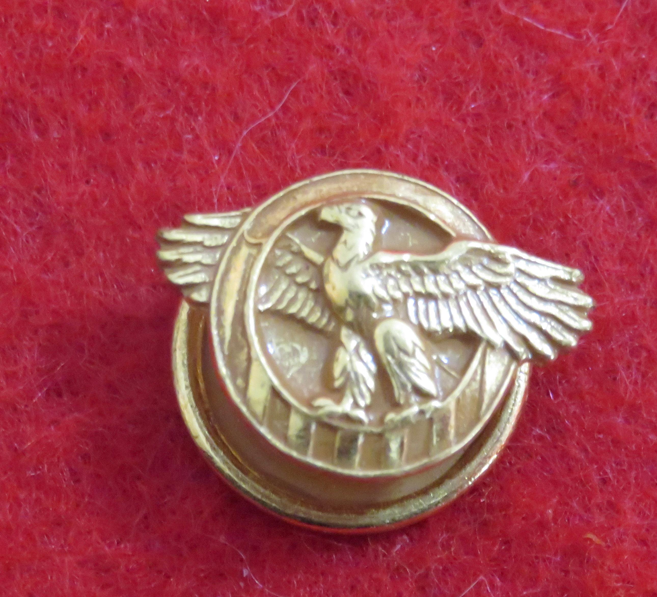 Original 1940's WWII World War II Ruptured Duck Honorable Discharge US ...