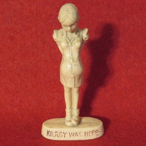 Kilroy Was Here - Original 1940's WW II Era Pregnant Japanese Girl ...