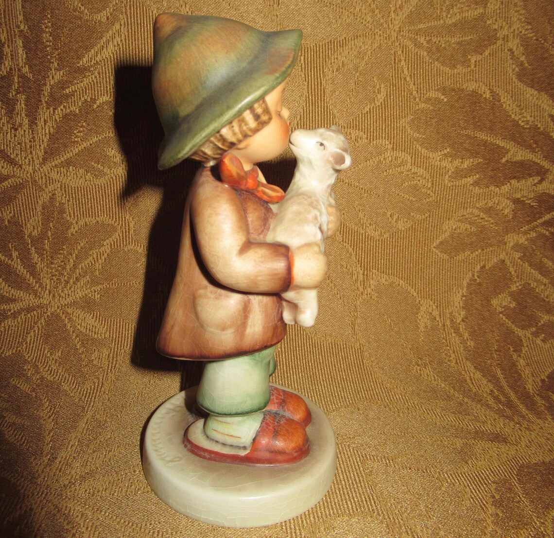 Early 1950's Hummel TMK 2 Boy With Lamb Lost Figurine | Etsy