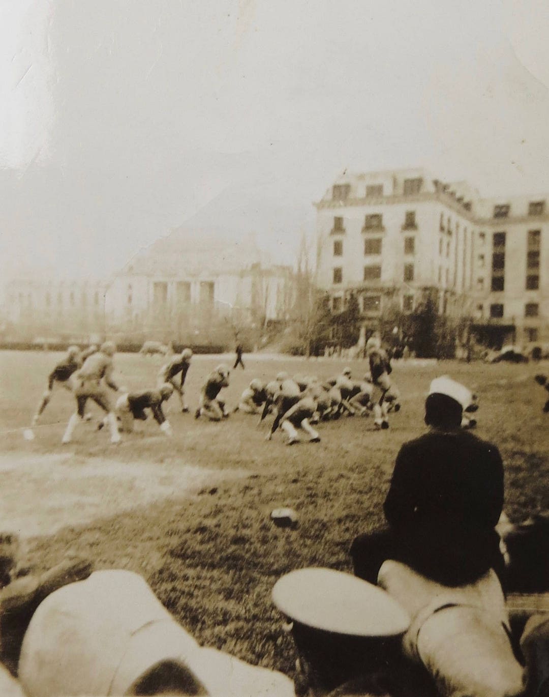 Original 1930's Football Practice at Annapolis Snapshot Photograph - Etsy