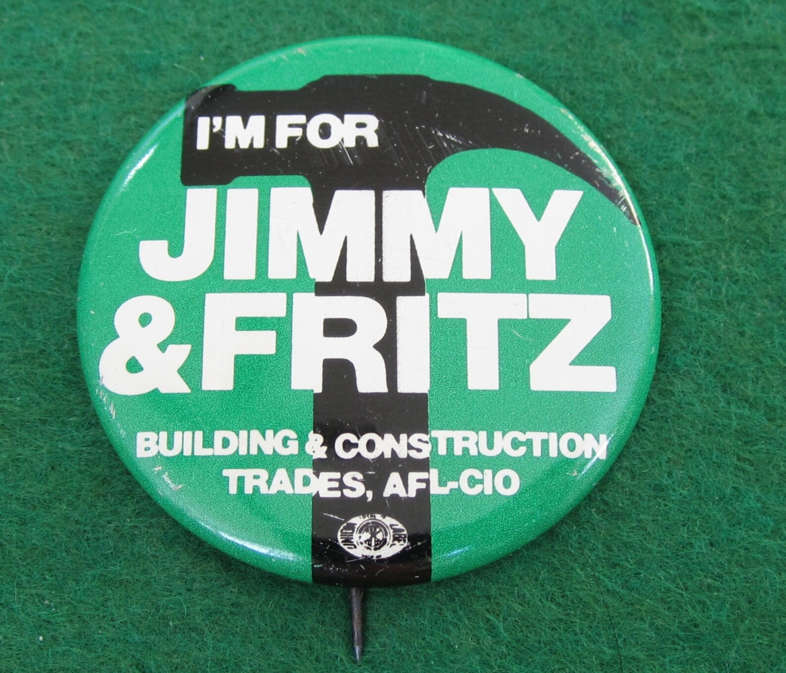 1976 Jimmy Carter Presidential Campaign Pin Back Button - Etsy