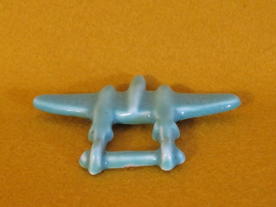 Vintage 1940's World War II Era Ceramic Airplane Avia… - Gem