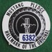 Vintage 1960s Ford Mustang Car Pledge Paper Badge Pin Club Running ...