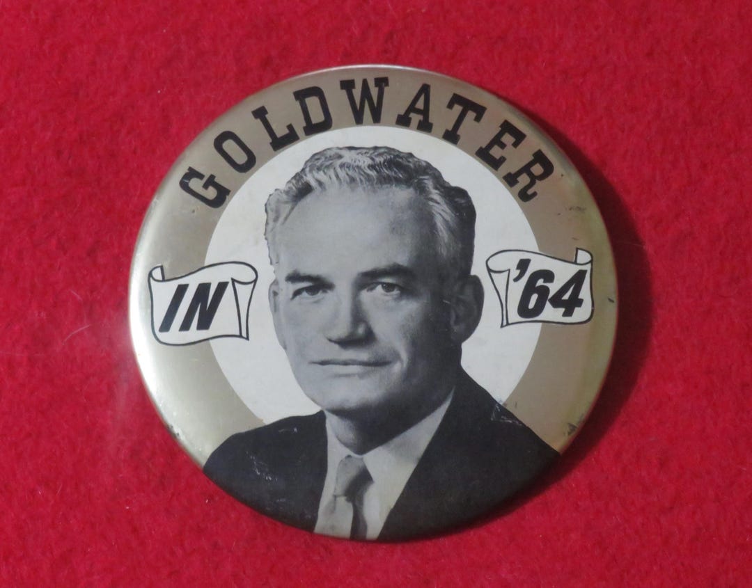 Large Original 1964 Barry Goldwater for President - Presidential ...