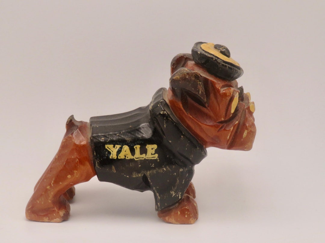1950's Anri Carter Hoffman Yale University - Handsome Dan the Bulldog ...