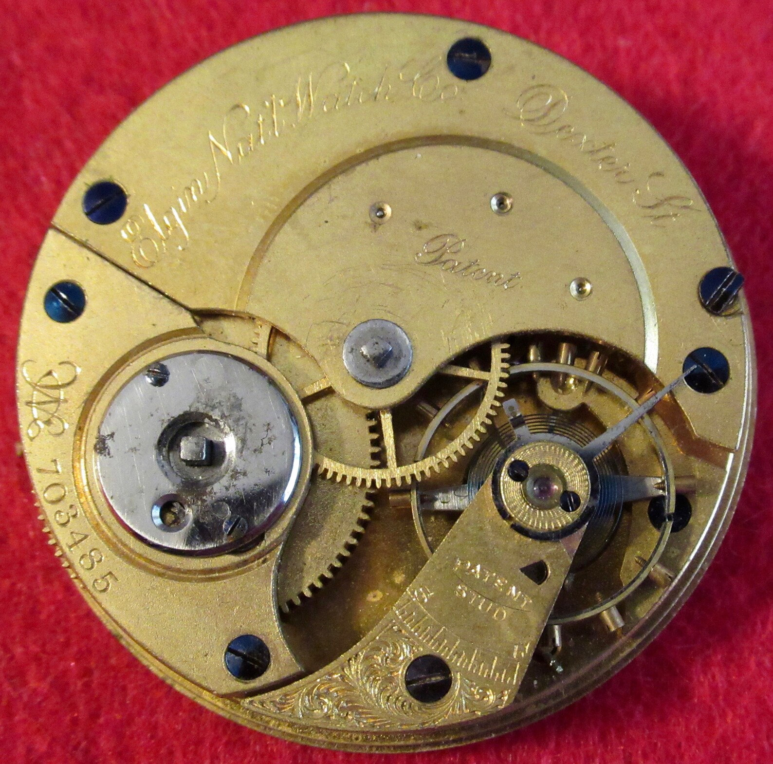 1800's Original Elgin National Watch Company Movement - Etsy