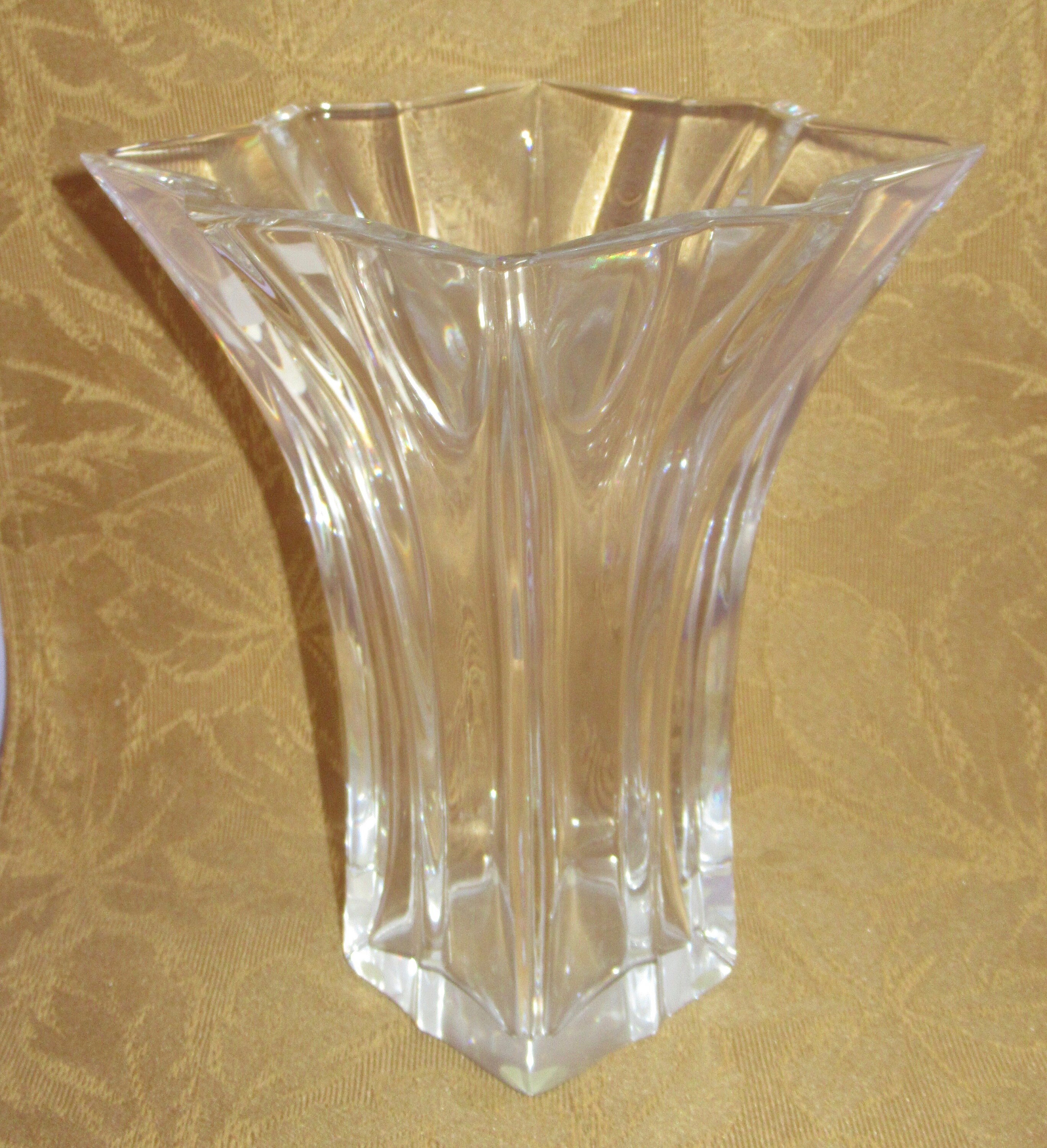 Gorgeous Baccarat France Heavy Crystal Vase 8 Original | Etsy