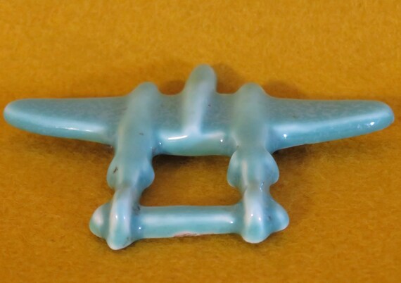 Vintage 1940's World War II Era Ceramic Airplane Avia… - Gem