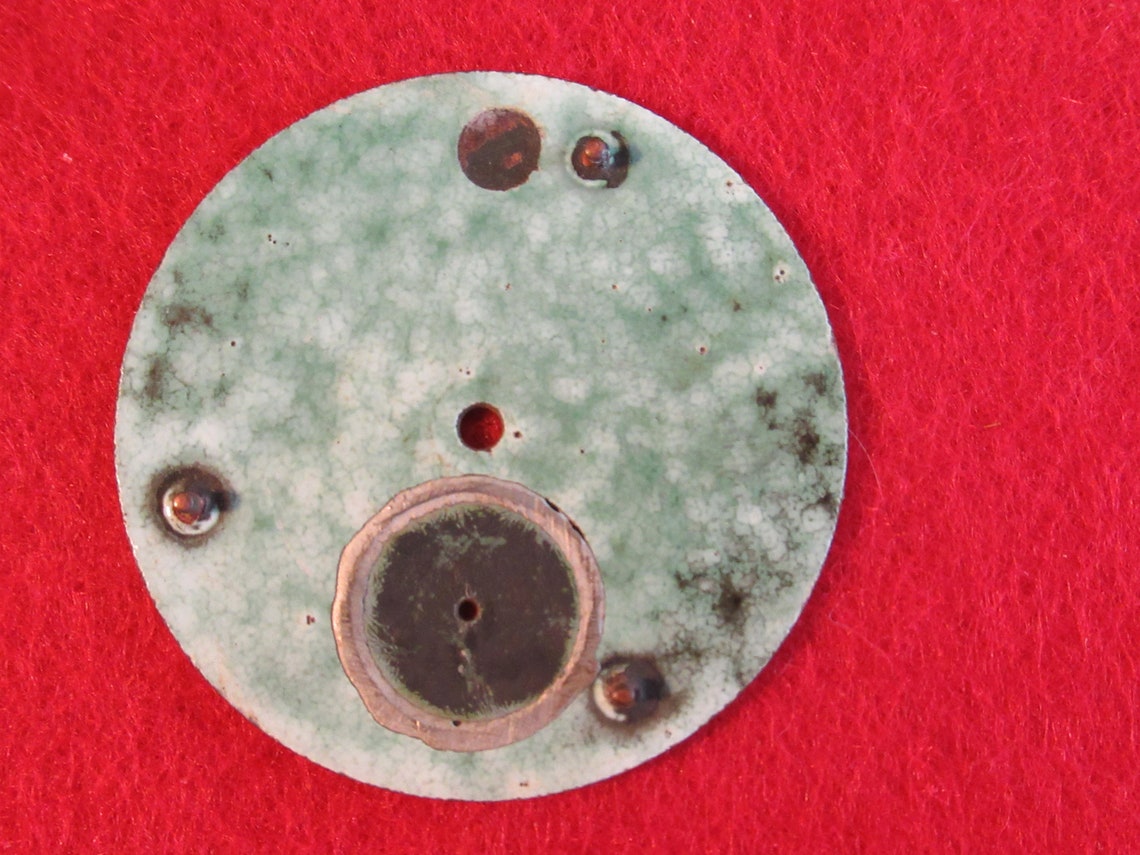 Original Pocket Watch Face Replacement Waltham Blue Face 38mm - Etsy