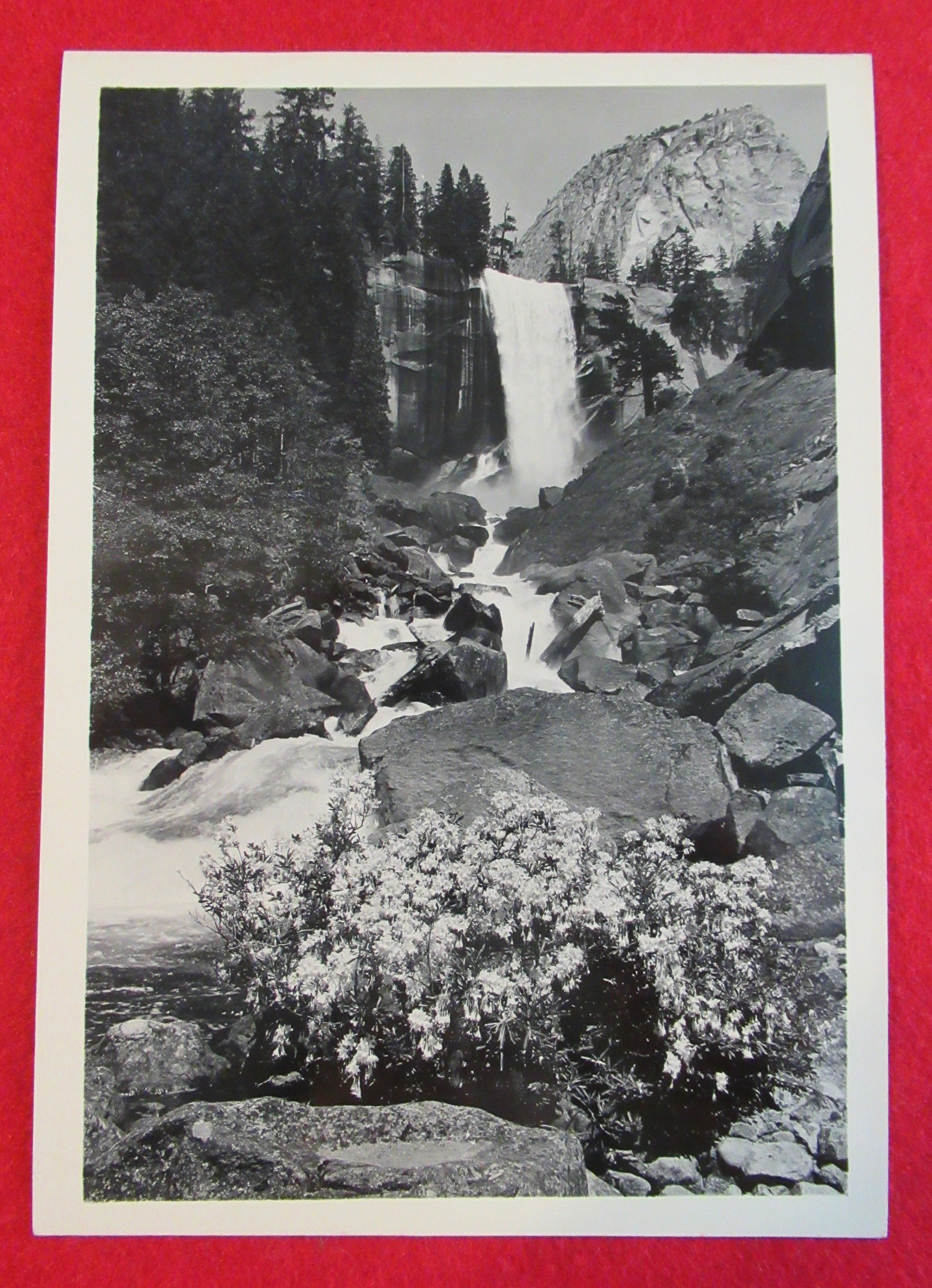 Vernal Falls Ansel Adams 1902-1984 Best's Studio - Etsy UK