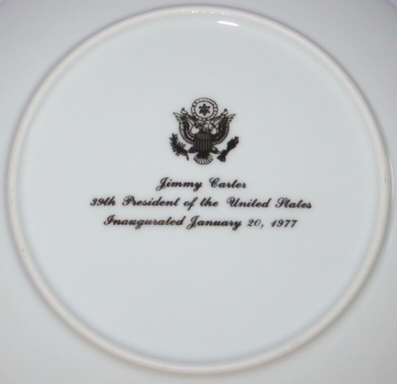 Original 1977 President Jimmy Carter Inauguration Plate - Etsy