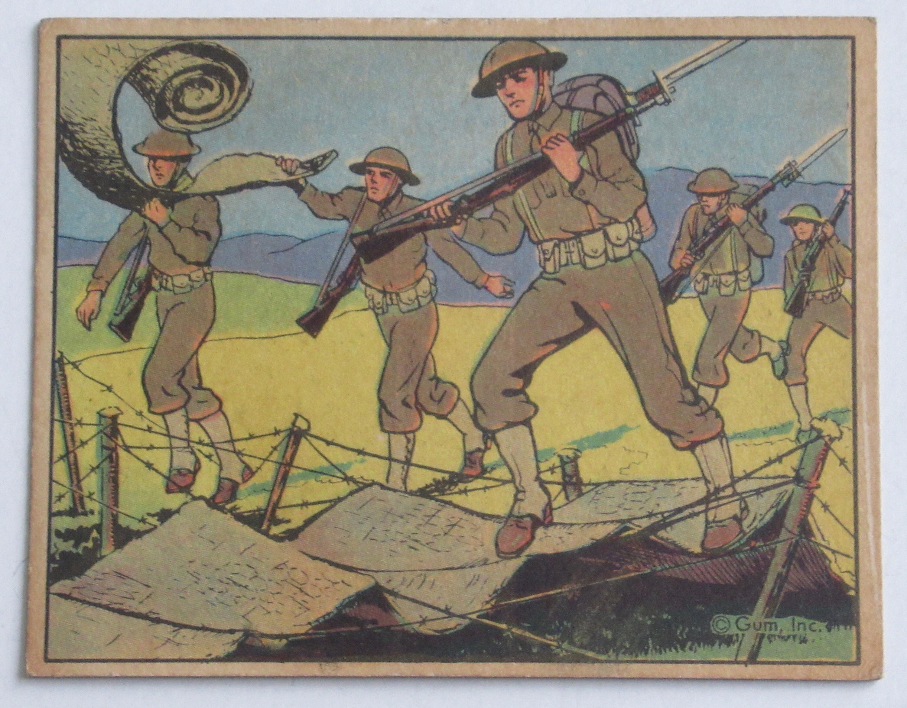 Original 1941 Uncle Sam Gum Inc. Collector Cards 50 Soldier | Etsy