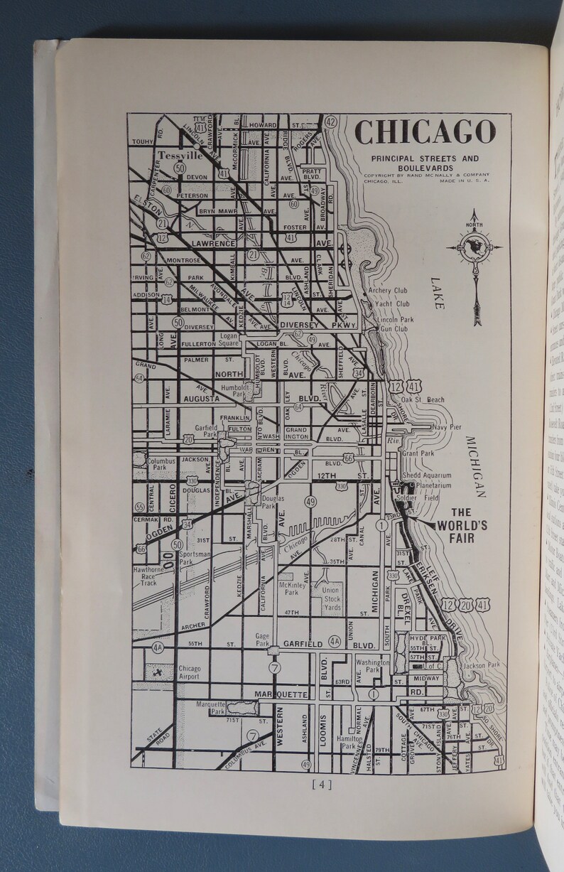 1934 Chicago World's Fair Official Guide Book: Century of Progress ...