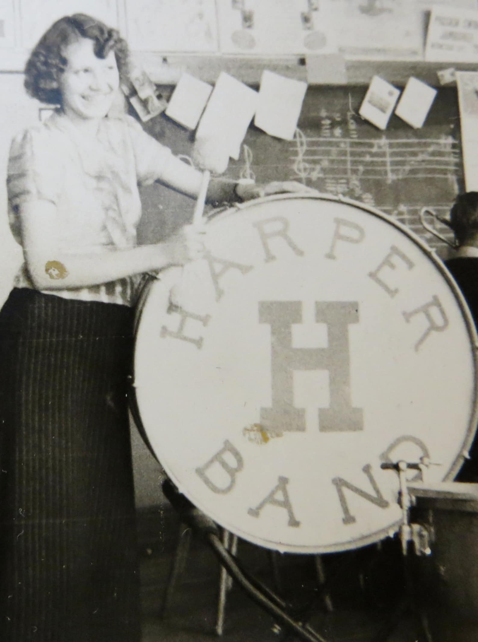 Vintage 1930's Cute Harper High School Chicago Band | Etsy