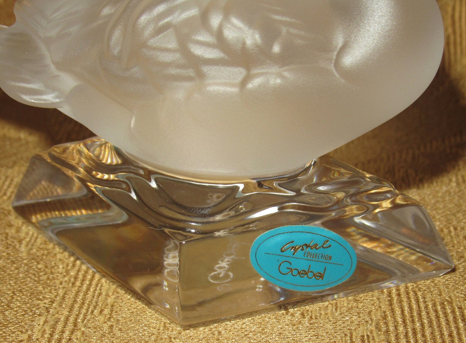 Adorable Goebel Crystal Collection Frosted Duck Figurine - Etsy