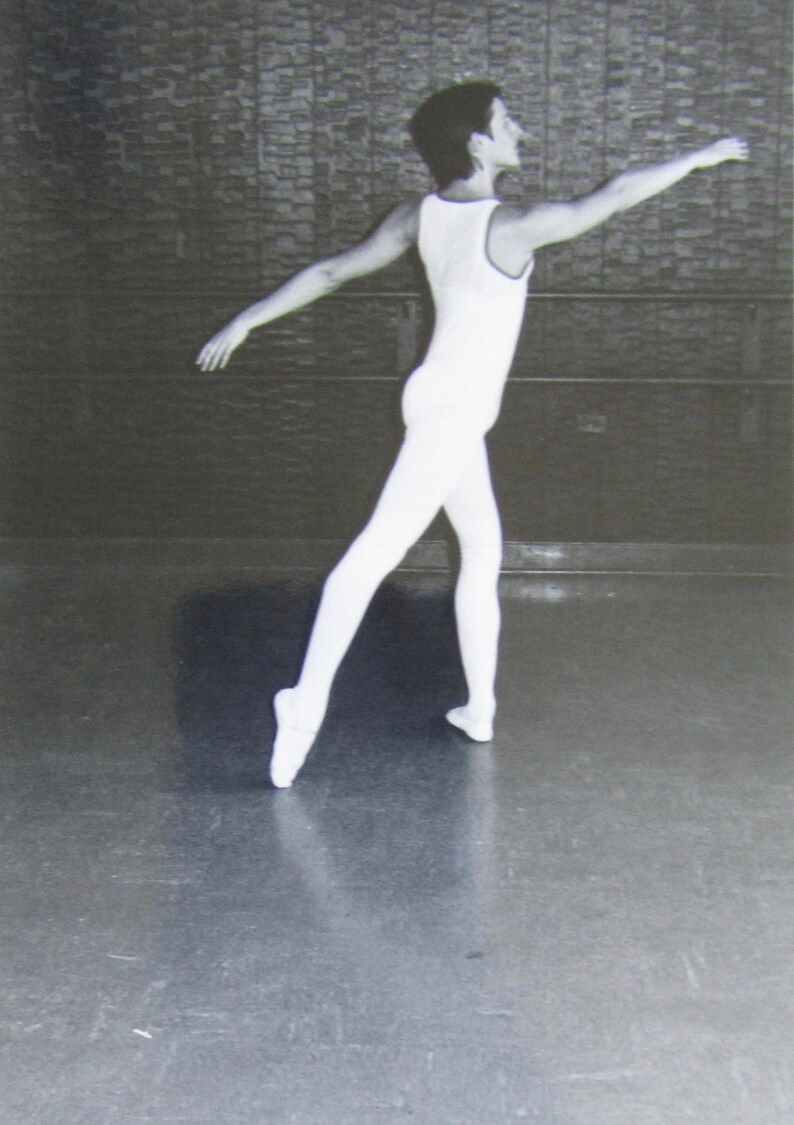 Original 1950's Male Ballet Dancer Snapshot Photograph | Etsy