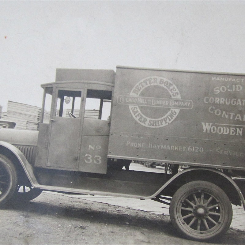 1920s White Truck - Etsy