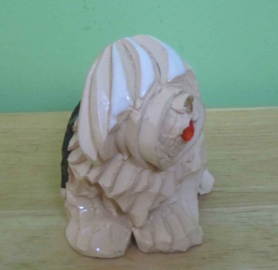 Vintage Artesania Rinconada English Sheep Dog Figurine | Etsy