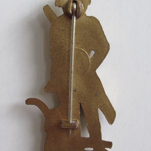 Original 1940's Celluloid Plastic Child's Costume Jewelry Brooch ...